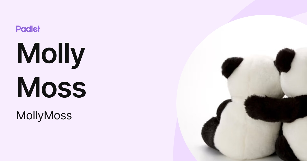 Molly Moss (MollyMoss) profile | Padlet