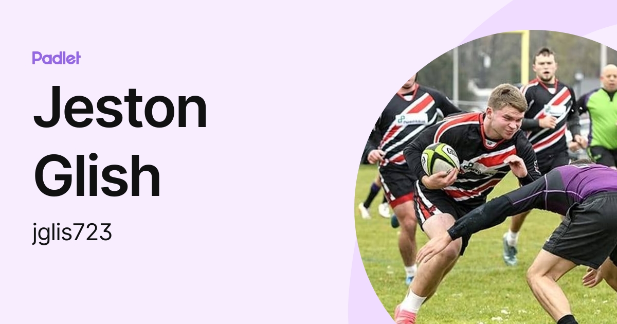 Jeston Glish (jglis723) profile | Padlet