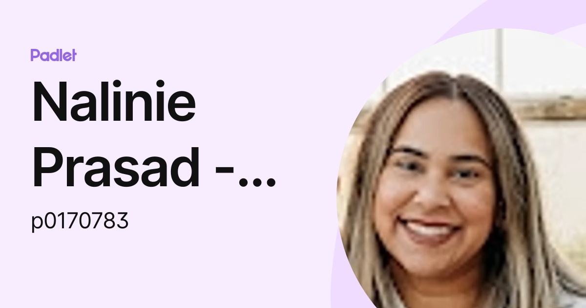 Nalinie Prasad - David Suzuki SS (2662) (p0170783) profile | Padlet