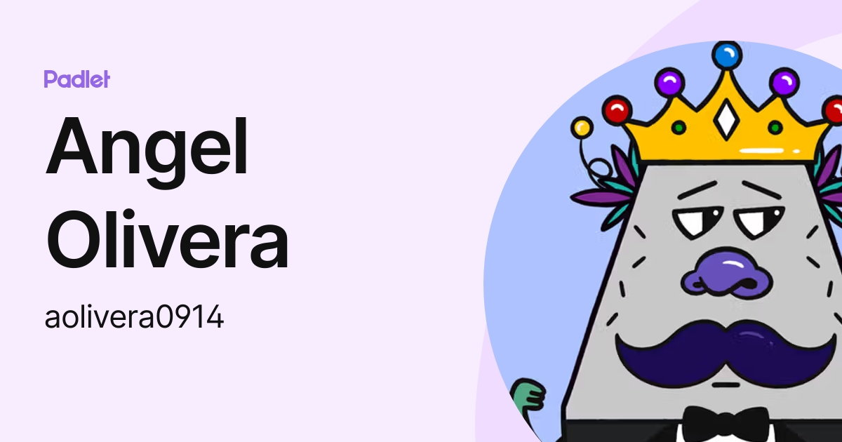 Angel Olivera (aolivera0914) profile | Padlet