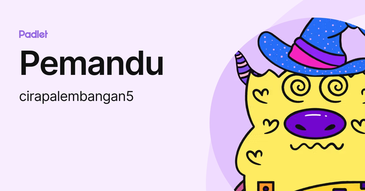 Cira Palembangan (cirapalembangan5) profile | Padlet