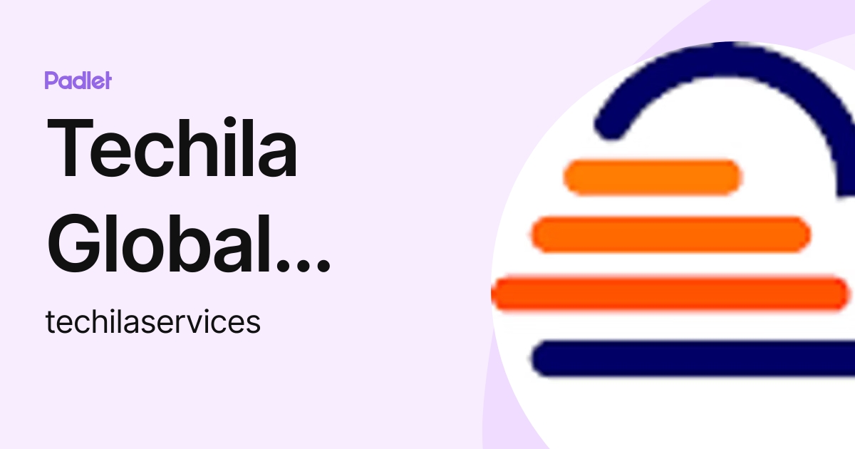 Techila Global Services (techilaservices) profile | Padlet