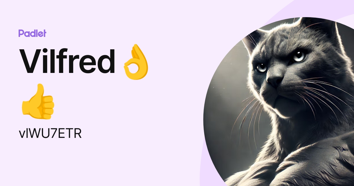 gilfred (vlWU7ETR) profile | Padlet