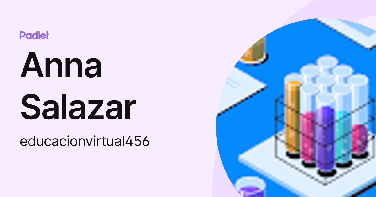 Anna Salazar (educacionvirtual456) profile | Padlet