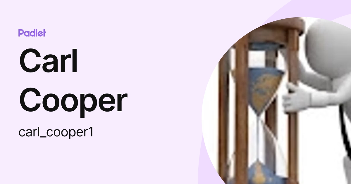 Carl Cooper (carl_cooper1) profile | Padlet