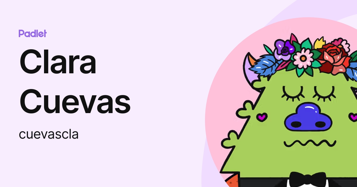 Clara Cuevas (cuevasdoc) profile | Padlet