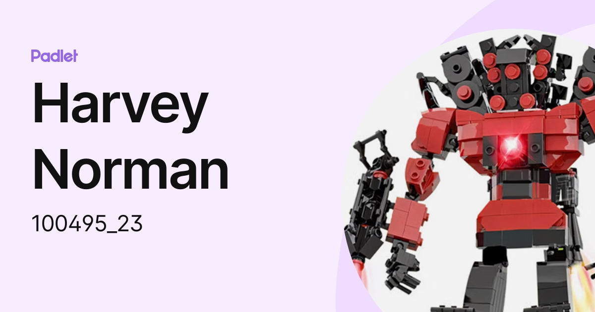 Harvey Norman (100495_23) profile | Padlet