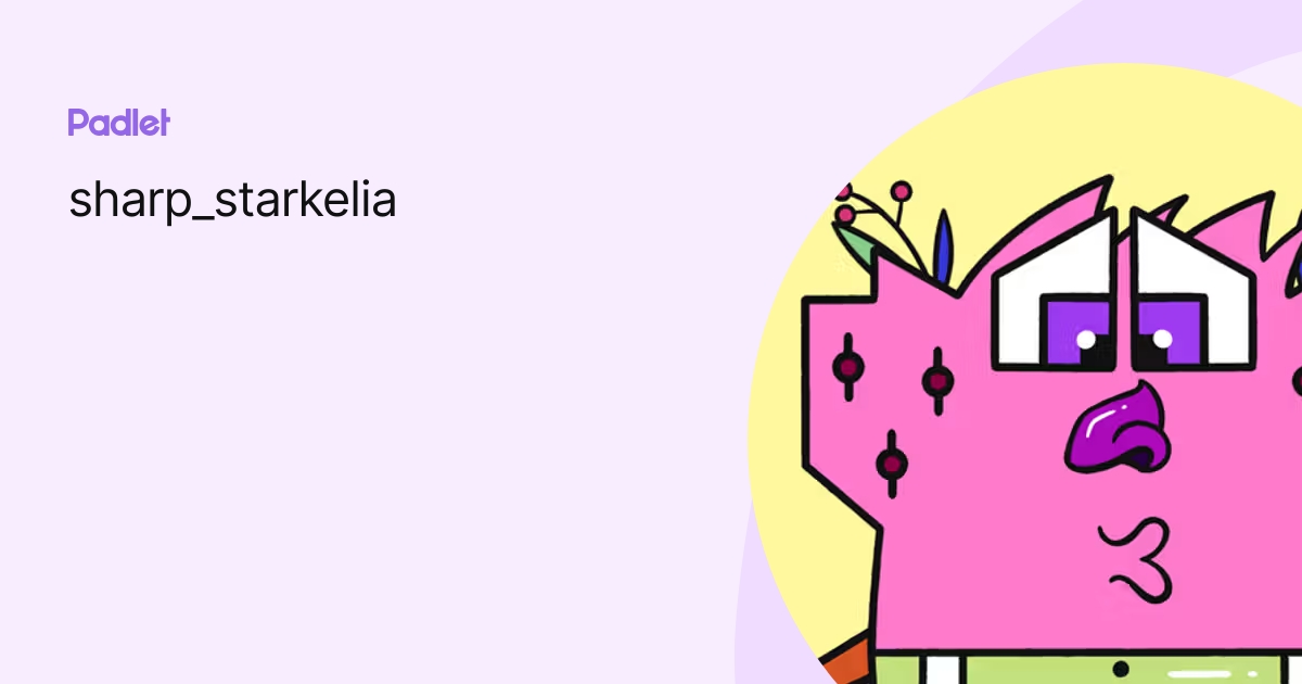 sharp_starkelia profile | Padlet