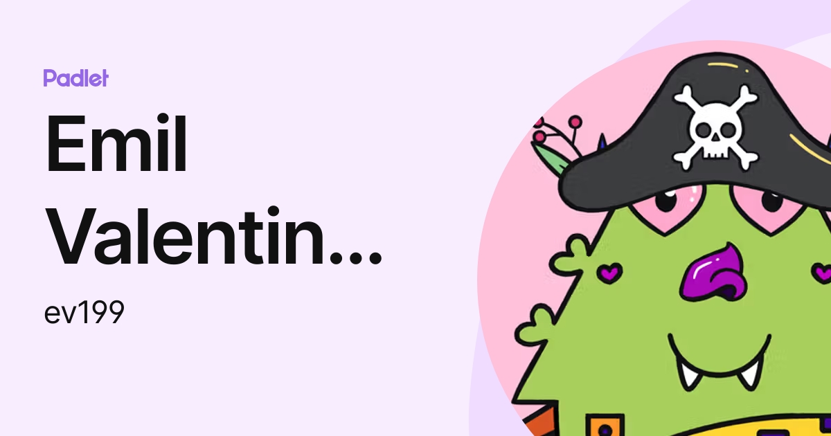 Emil Valentin Petersen (ev199) profile | Padlet