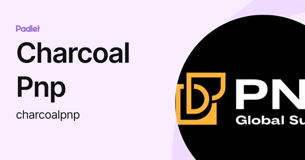Charcoal Pnp (charcoalpnp) profile | Padlet
