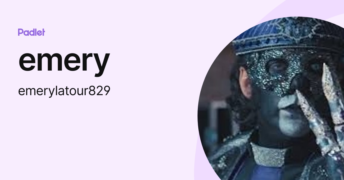 emery (emerylatour829) profile | Padlet