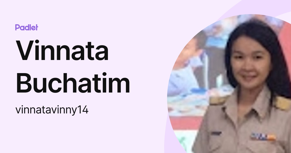 Vinnata Buchatim (vinnatavinny14) profile | Padlet