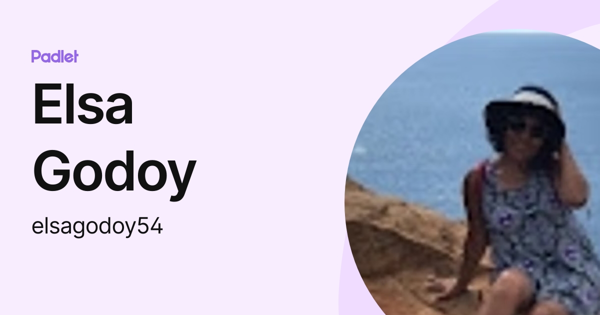 Elsa Godoy (elsagodoy54) profile | Padlet