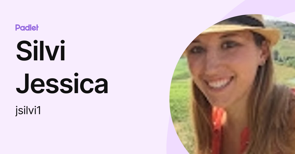 Silvi Jessica (jsilvi1) profile | Padlet