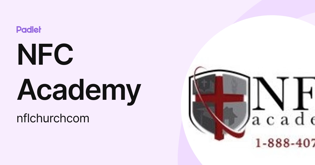 NFC Academy (nflchurchcom) profile | Padlet