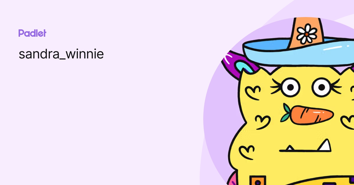 sandra_winnie profile | Padlet