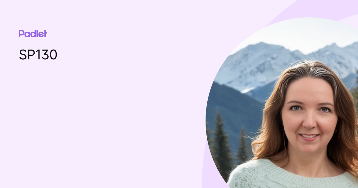 SP130 profile | Padlet