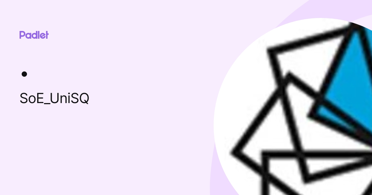 Tania Leach (SoE_UniSQ) profile | Padlet