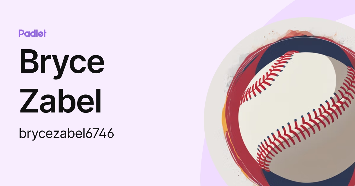 Bryce Zabel (brycezabel6746) profile | Padlet