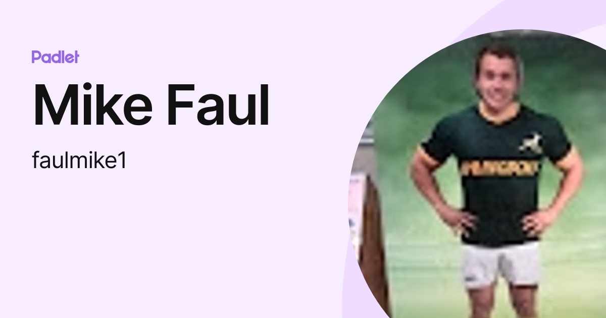 Mike Faul (faul_mike) profile | Padlet
