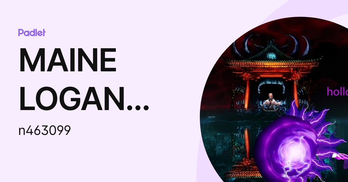 MAINE LOGAN RAYMOND Markiplier (n463099) profile | Padlet