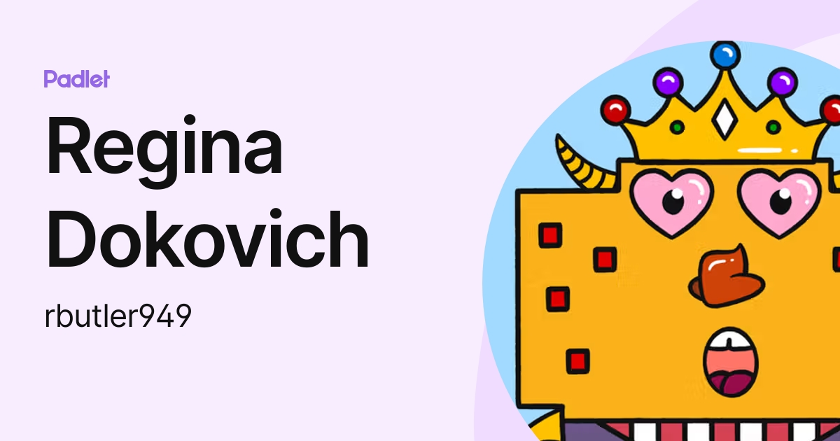 Regina Butler (rbutler949) profile | Padlet