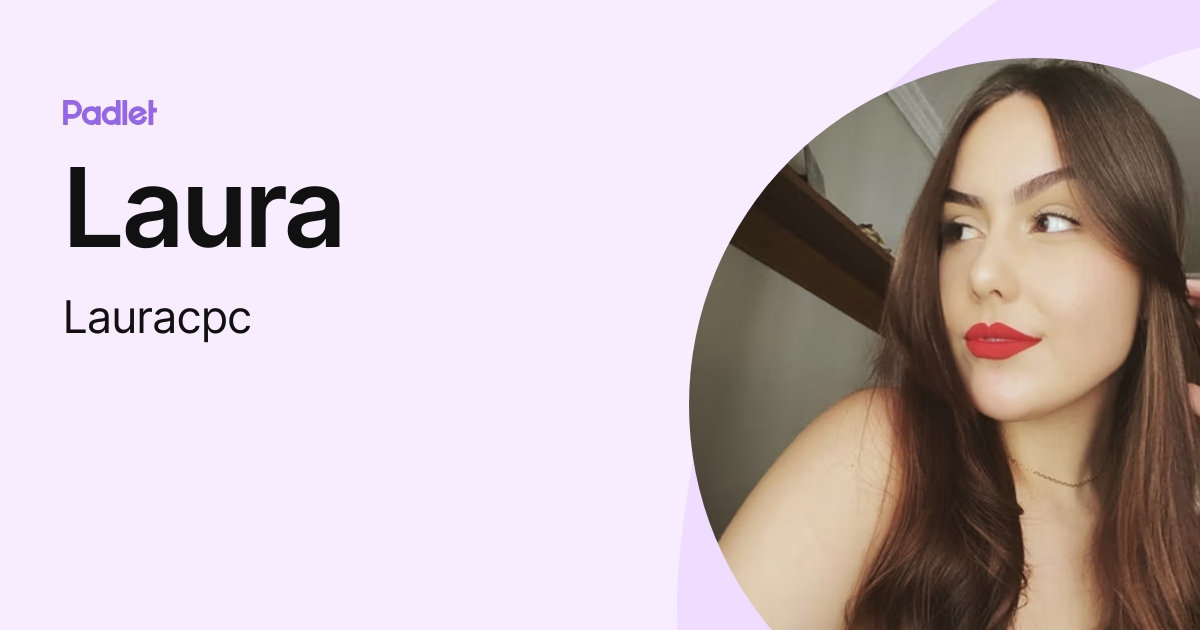 Laura (Lauracpc) profile | Padlet