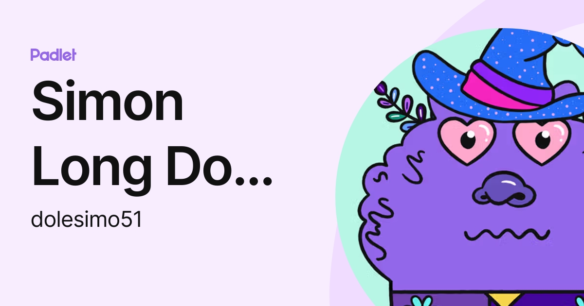 Simon Long Do Le (dolesimo51) profile | Padlet