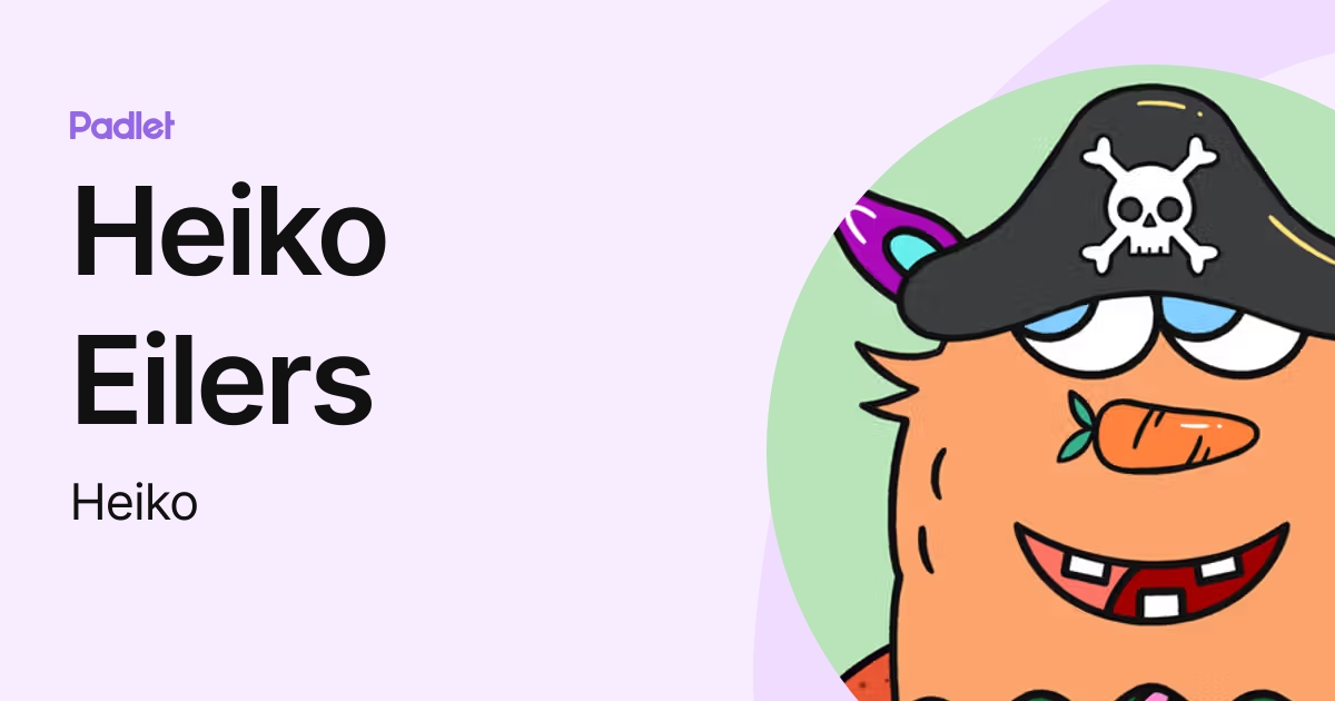 Heiko Eilers (Heiko) profile | Padlet