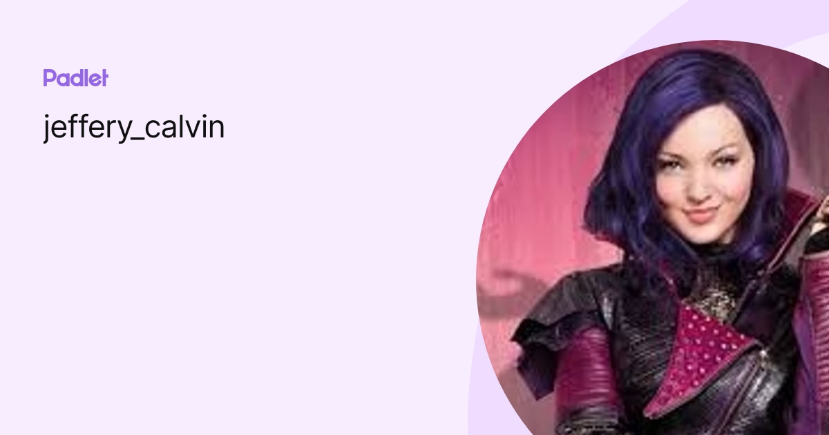 jeffery_calvin profile | Padlet