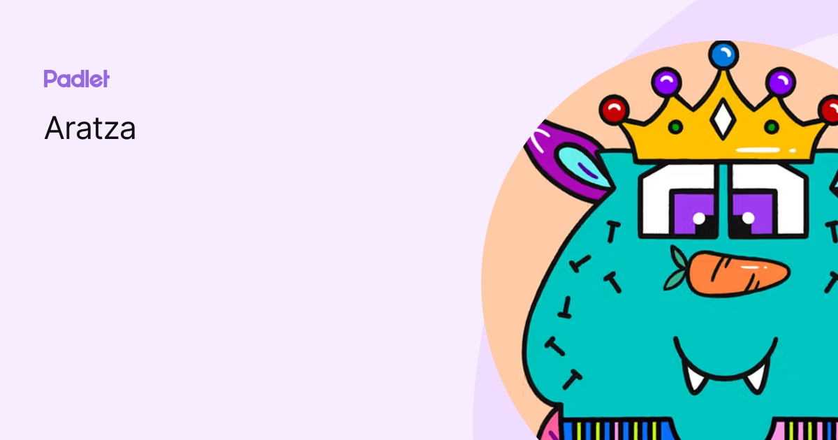 Aratza Profile Padlet