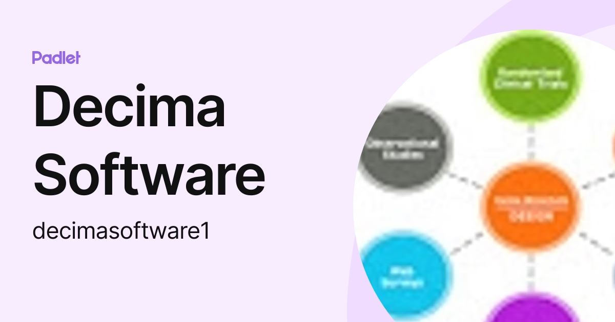 Decima Software (decimasoftware1) profile | Padlet
