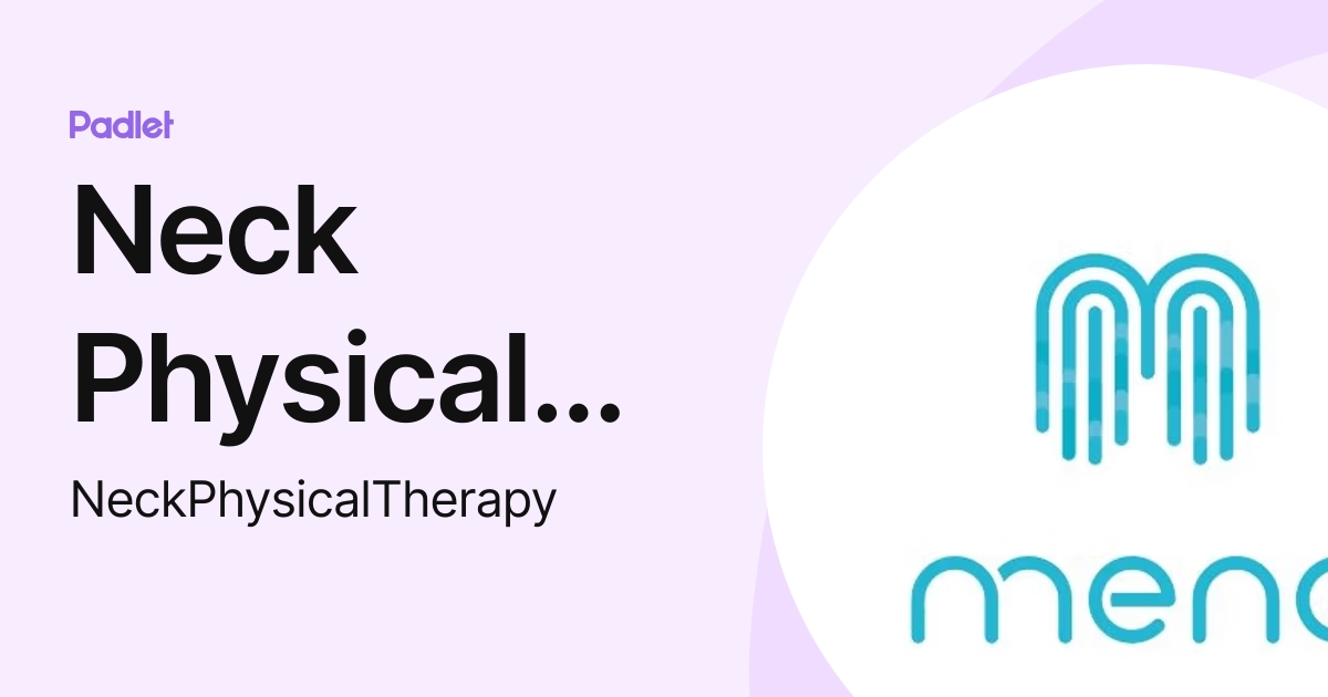 Neck Physical Therapy - Mend Colorado (NeckPhysicalTherapy) profile ...
