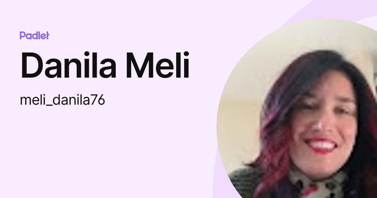 Danila Meli (meli_danila76) profile | Padlet
