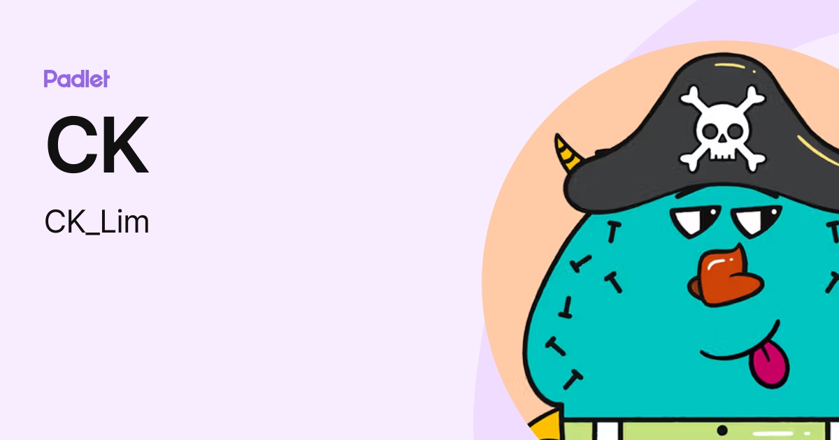 CK (CK_Lim) profile | Padlet