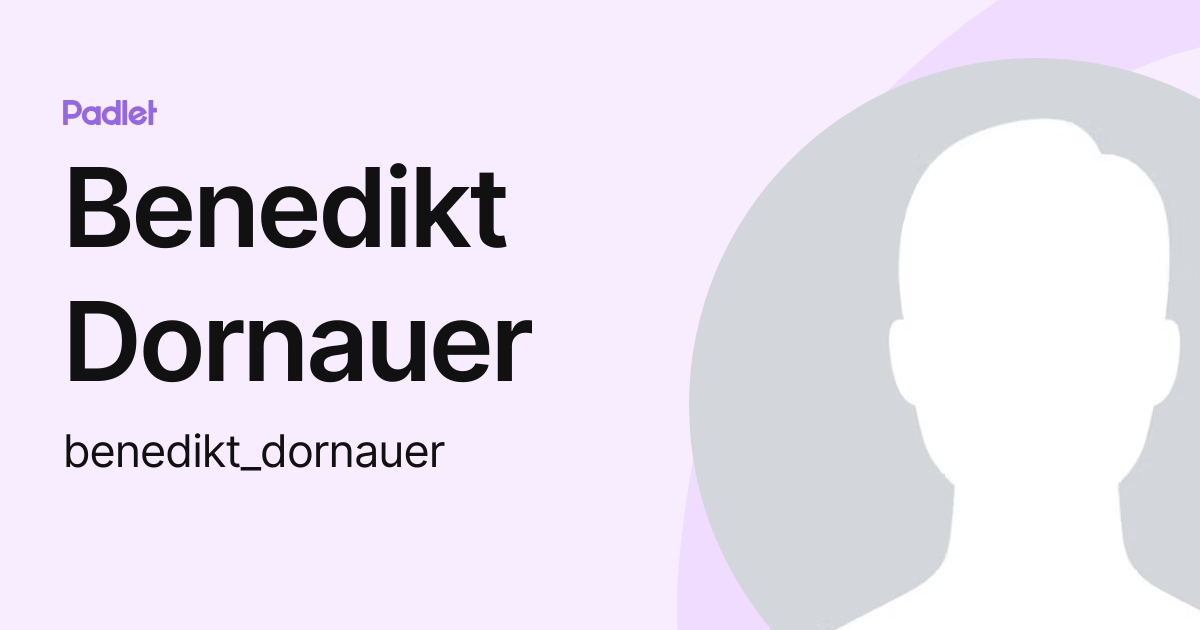 Benedikt Dornauer (benedikt_dornauer) profile | Padlet