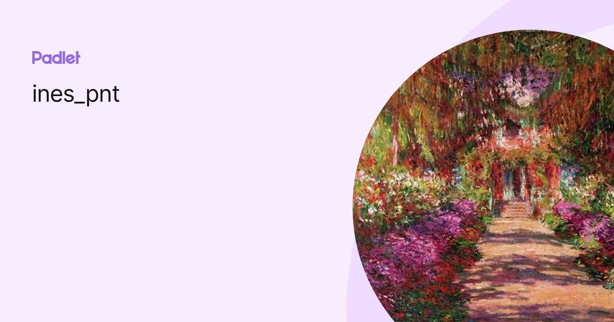 ines_pnt profile | Padlet
