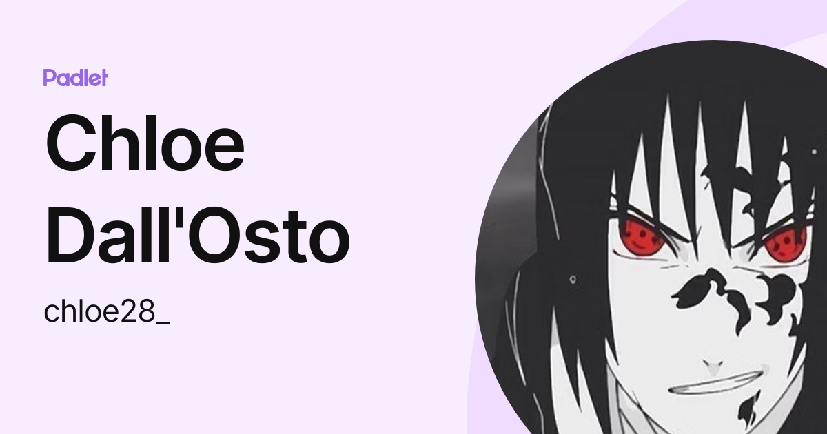 Chloe Dall'Osto (chloe28_) profile | Padlet