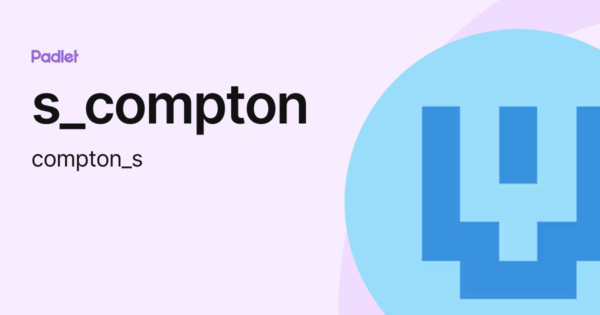 s_compton (compton_s) profile | Padlet