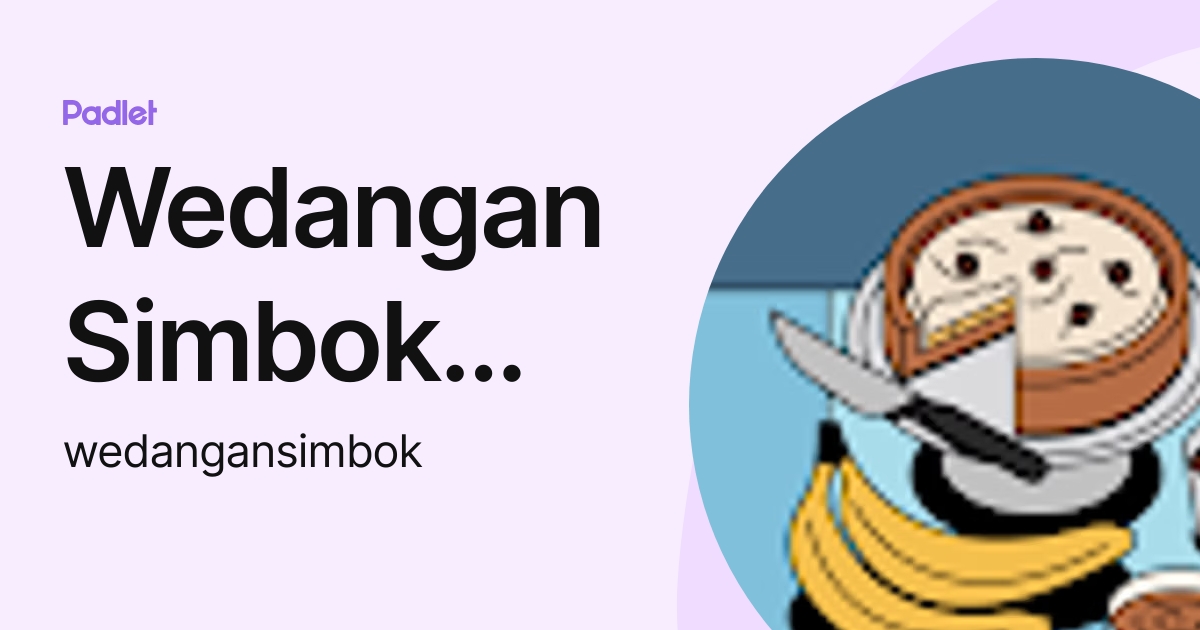 Wedangan Simbok Rini (wedangansimbok) profile | Padlet
