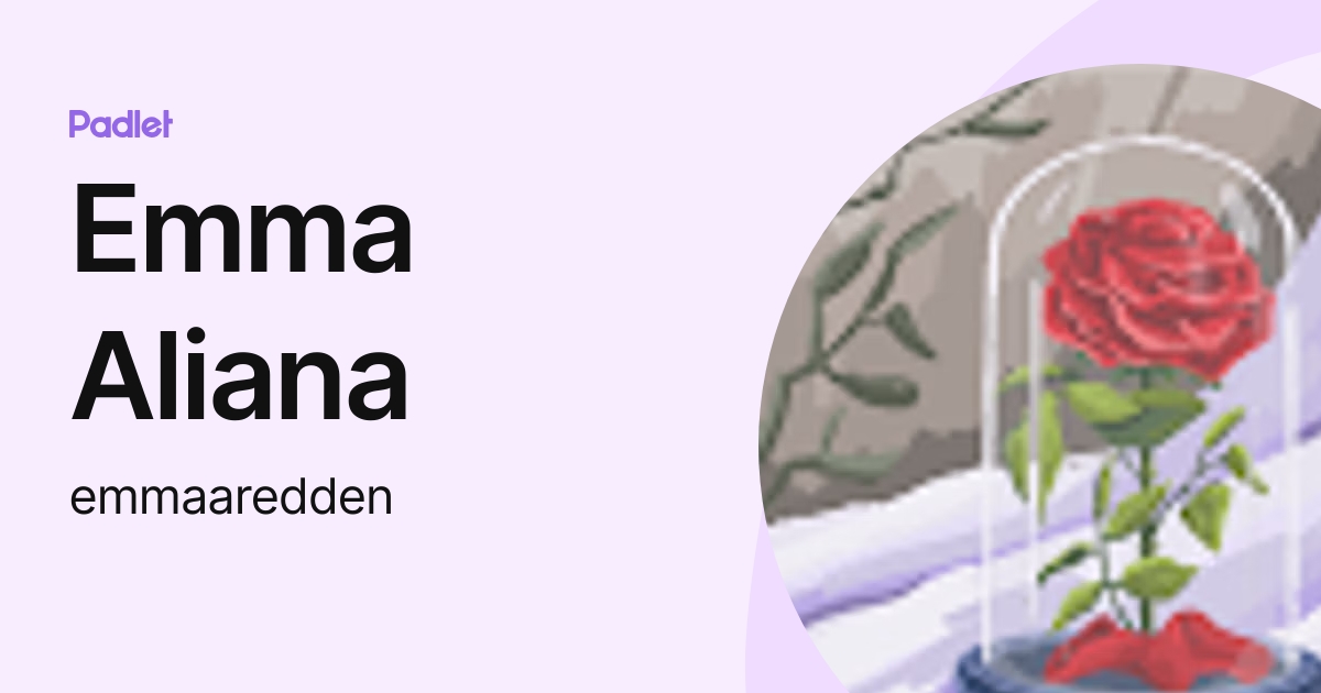 Emma Aliana (emmaaredden) profile | Padlet