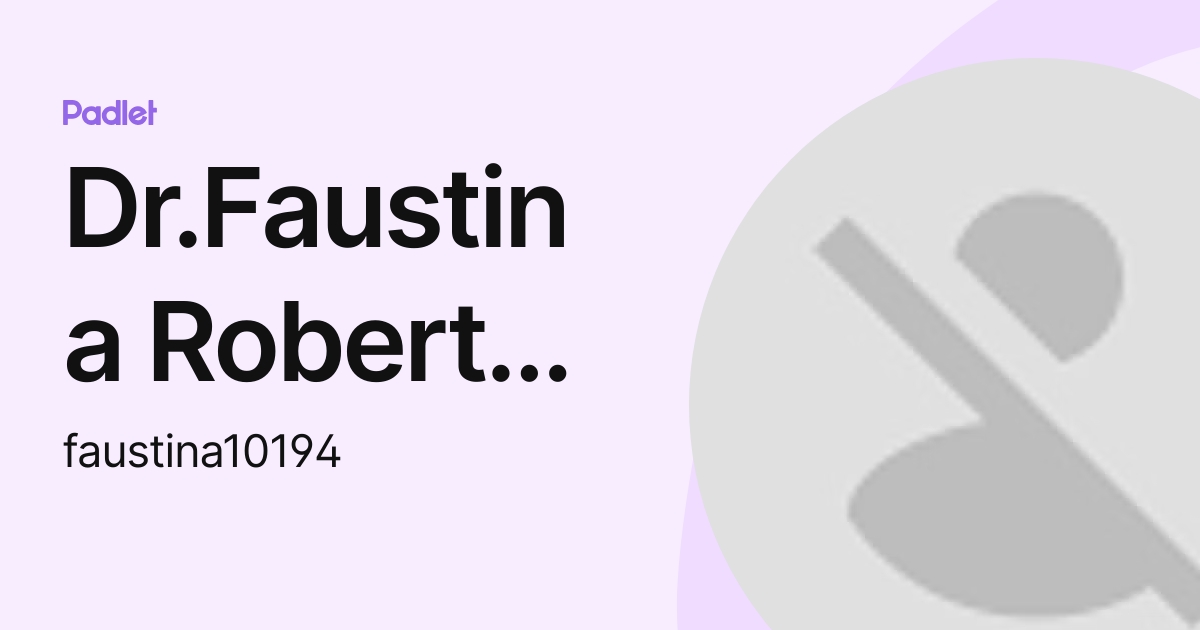Dr.Faustina Roberts a/p Francis IPGKIpoh (faustina10194) profile | Padlet