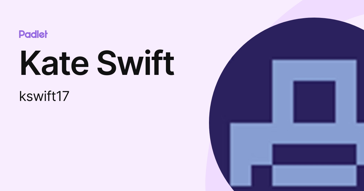 Kate Swift (kswift) profile | Padlet