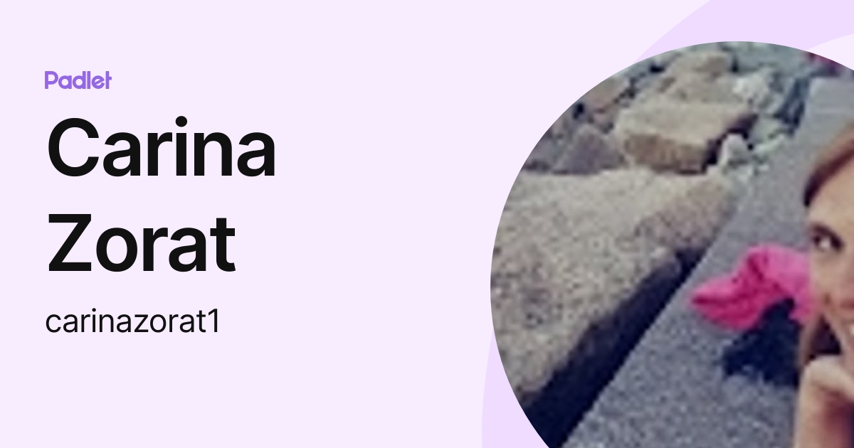 Carina Zorat (carinazorat1) profile | Padlet
