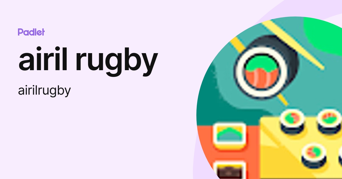 airil rugby (airilrugby) profile | Padlet