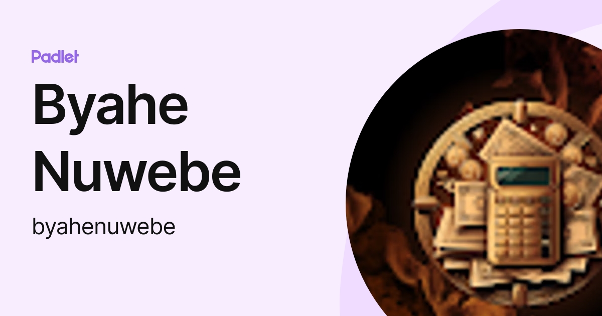 Byahe Nuwebe (byahenuwebe) profile | Padlet