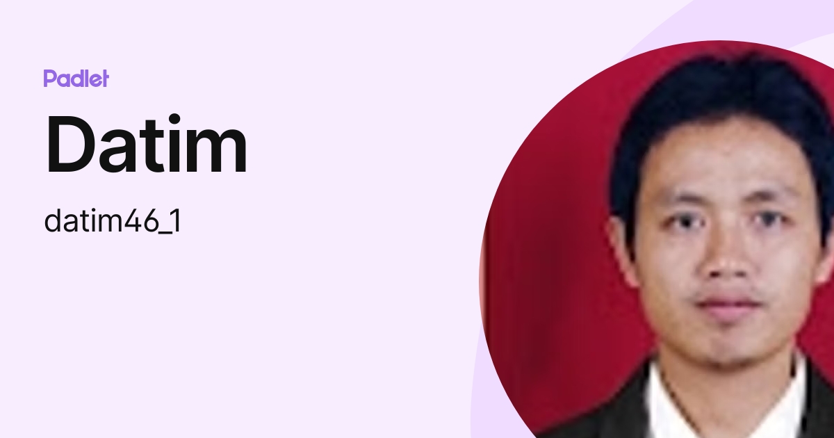 Datim (datim46_1) profile | Padlet