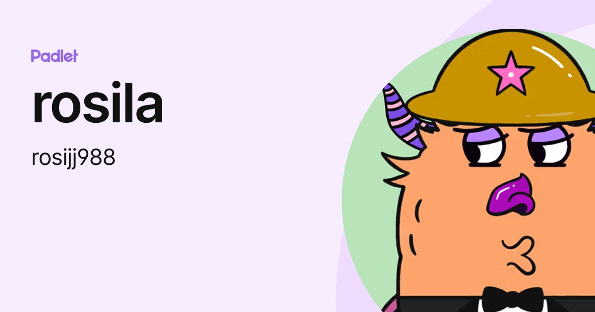 rosila (rosijj988) profile | Padlet