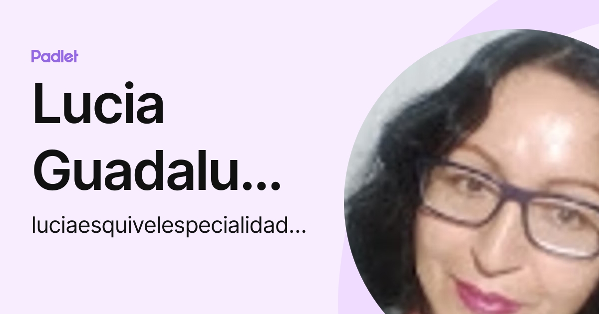 Lucia Guadalupe Esquivel Sanchez (luciaesquivelespecialidadunadm ...