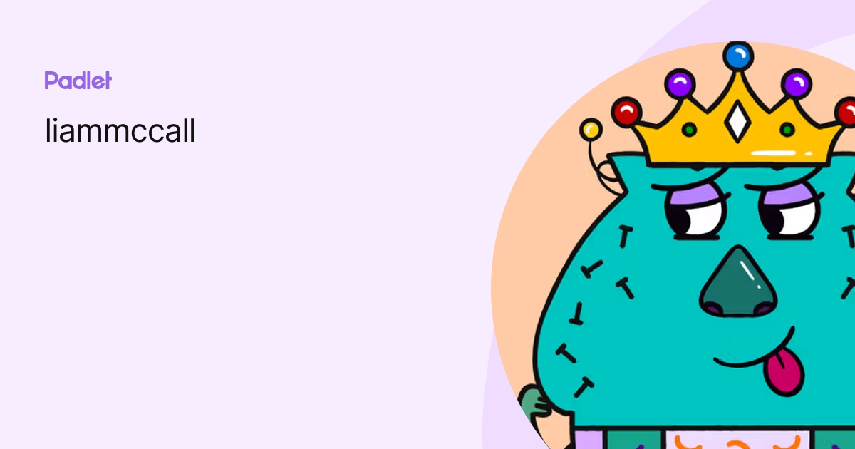 liammccall profile | Padlet